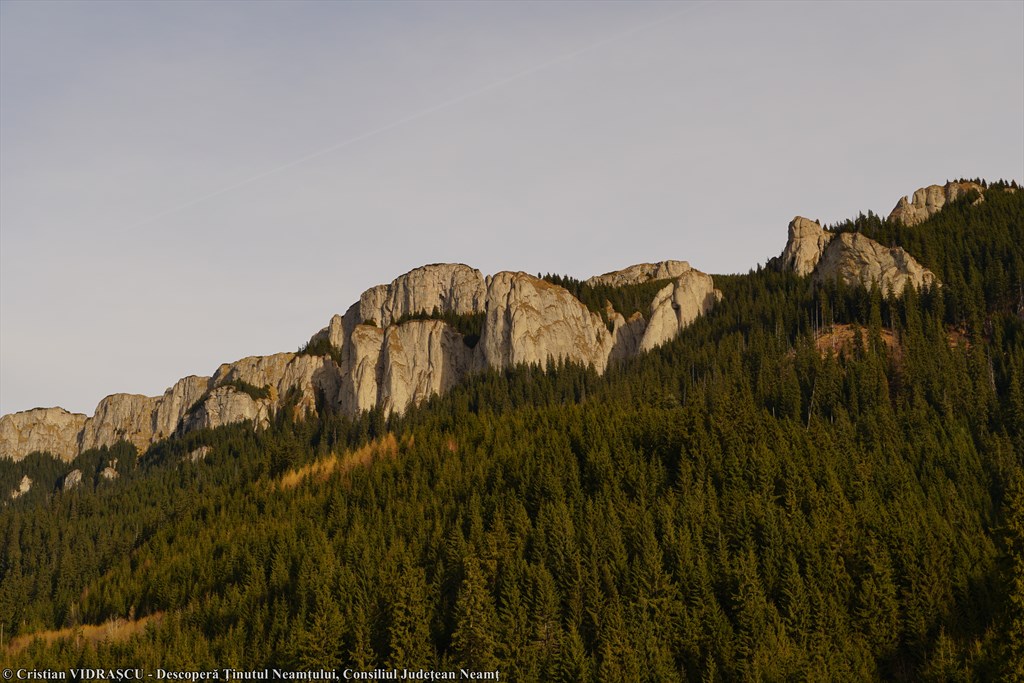 Stânci legendare din Masivul Ceahlău